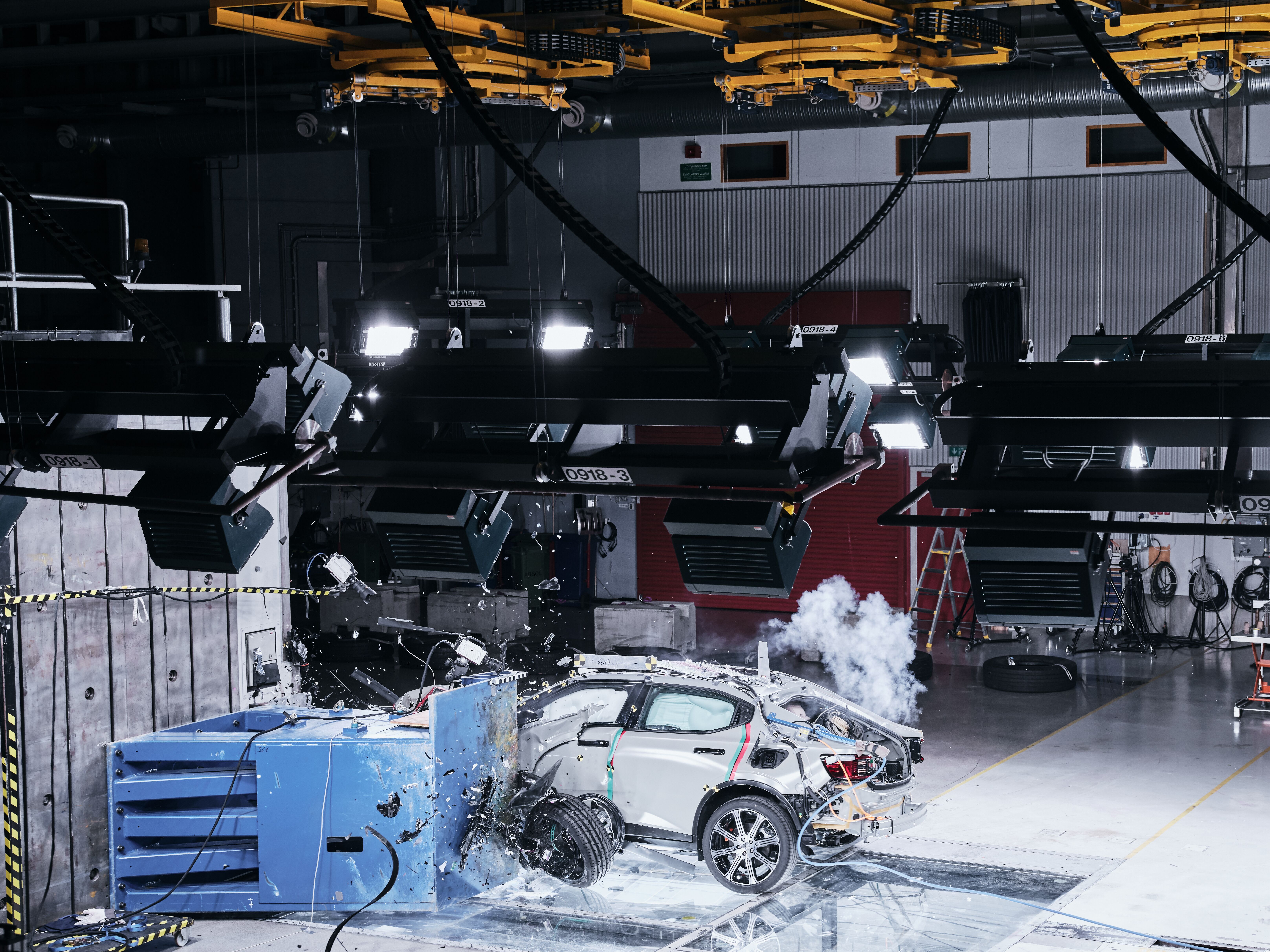Polestar 2’s first crash test